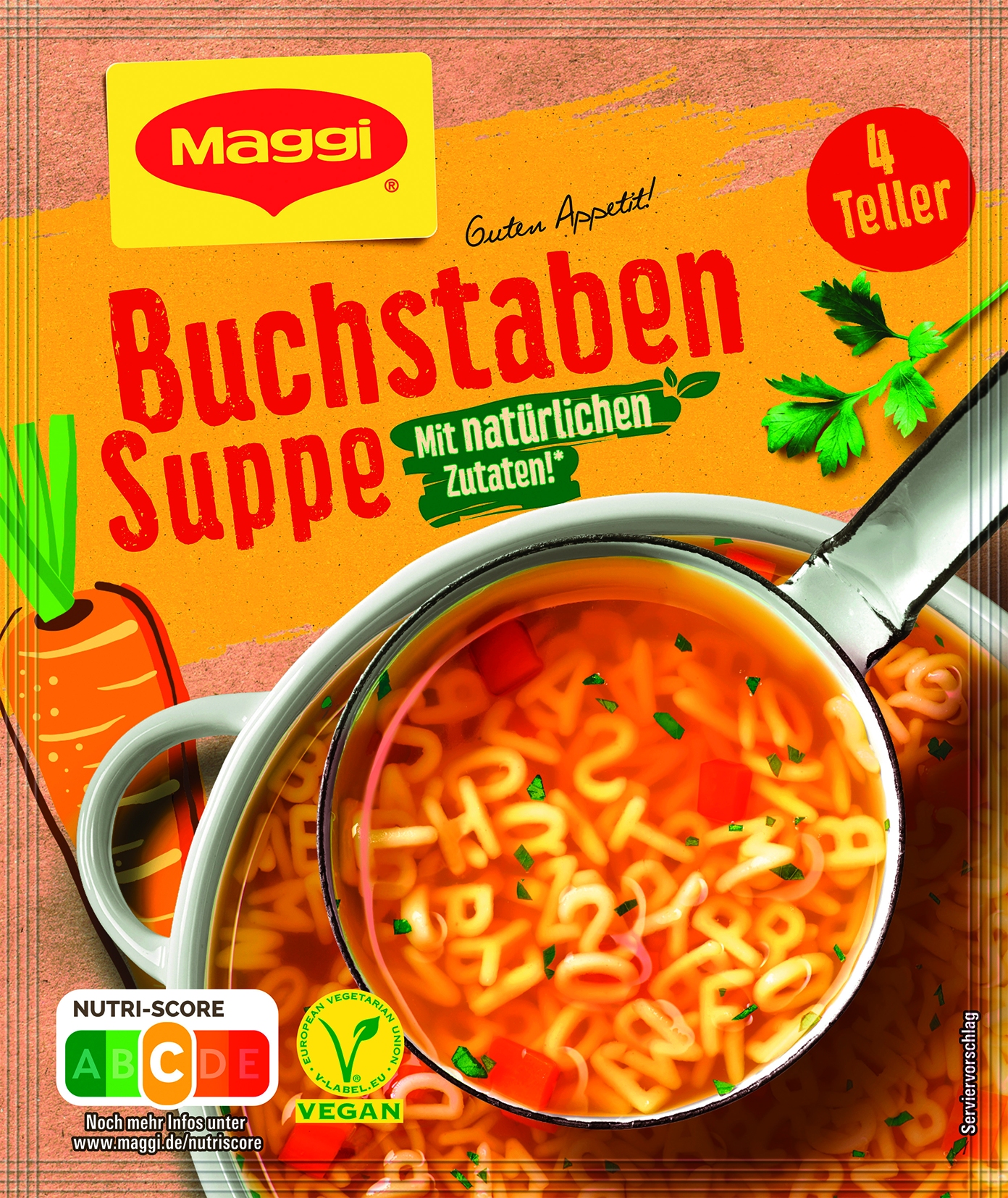 Buchstabensuppe | 16 Beutel | 20020361